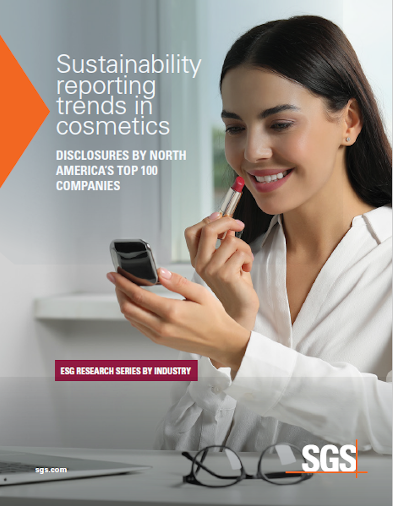 Sustainability Reporting Trends in Cosmetics | SGS