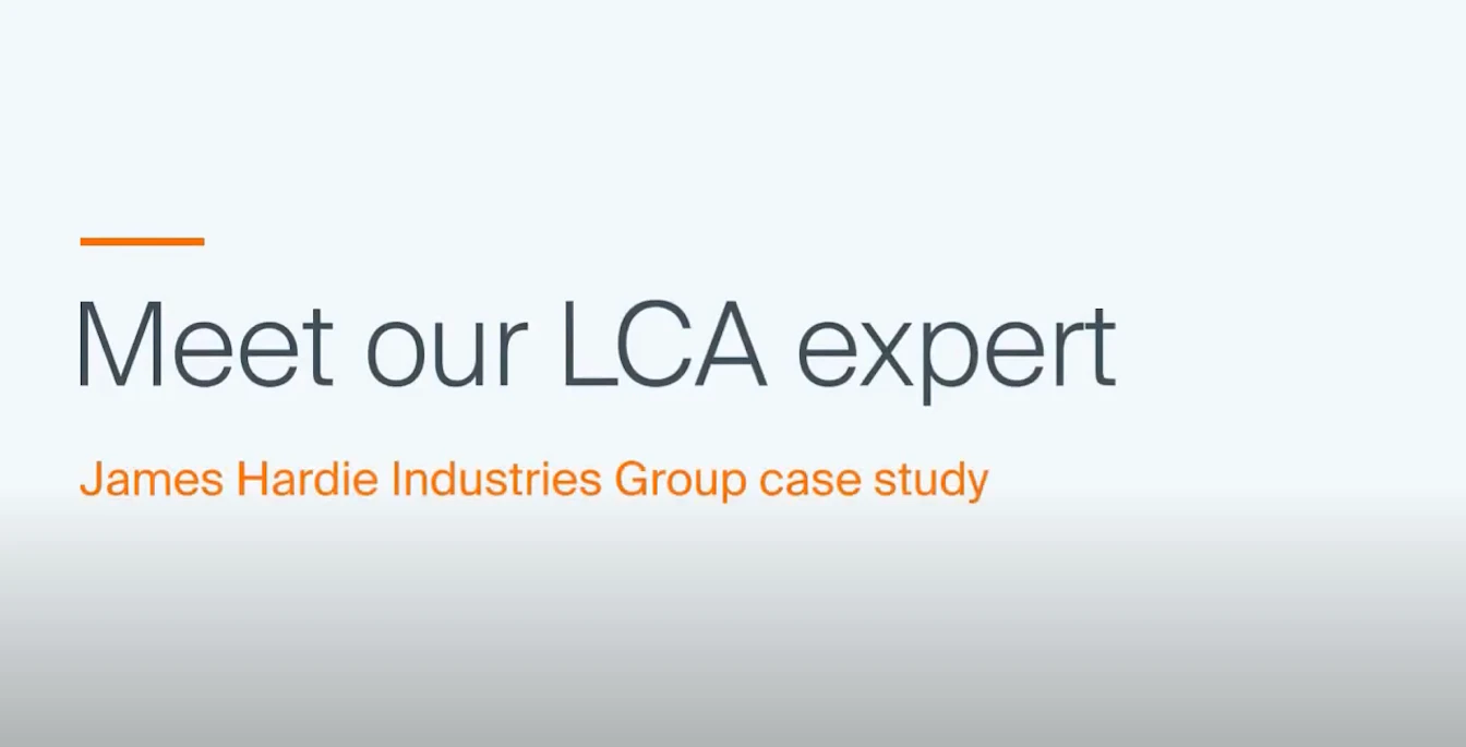 Case Study: James Hardie Netherlands Confirms Low Environmental Impact ...