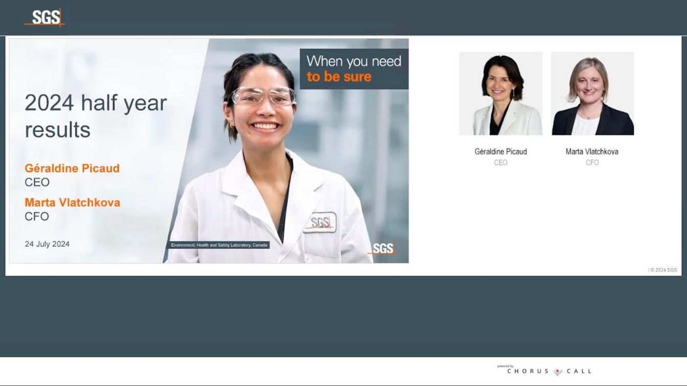 SGS 2024 Half Year Results | SGS Cameroon