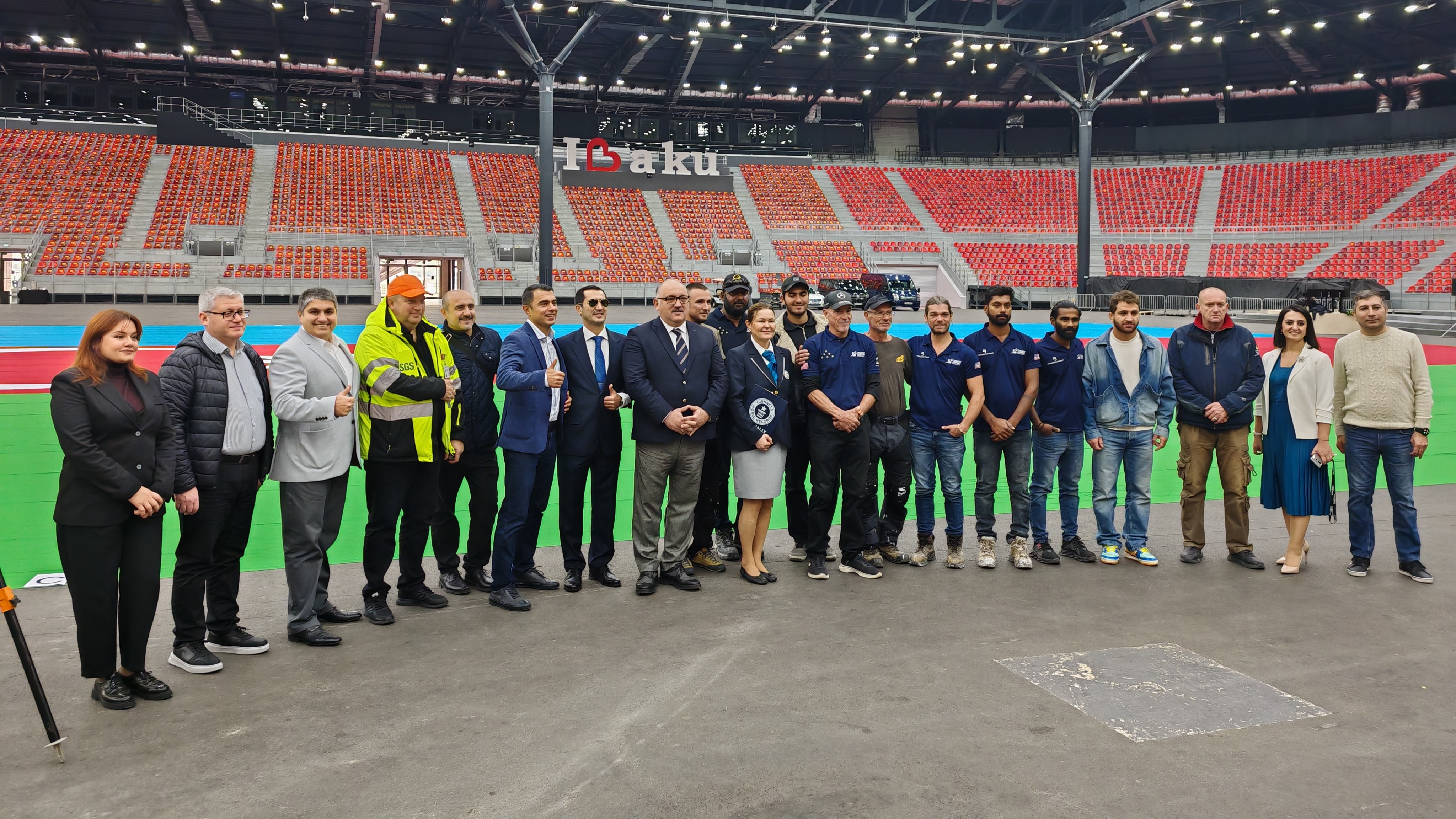 SGS Helps Azerbaijan Flag Make History in Guinness World Records | SGS ...