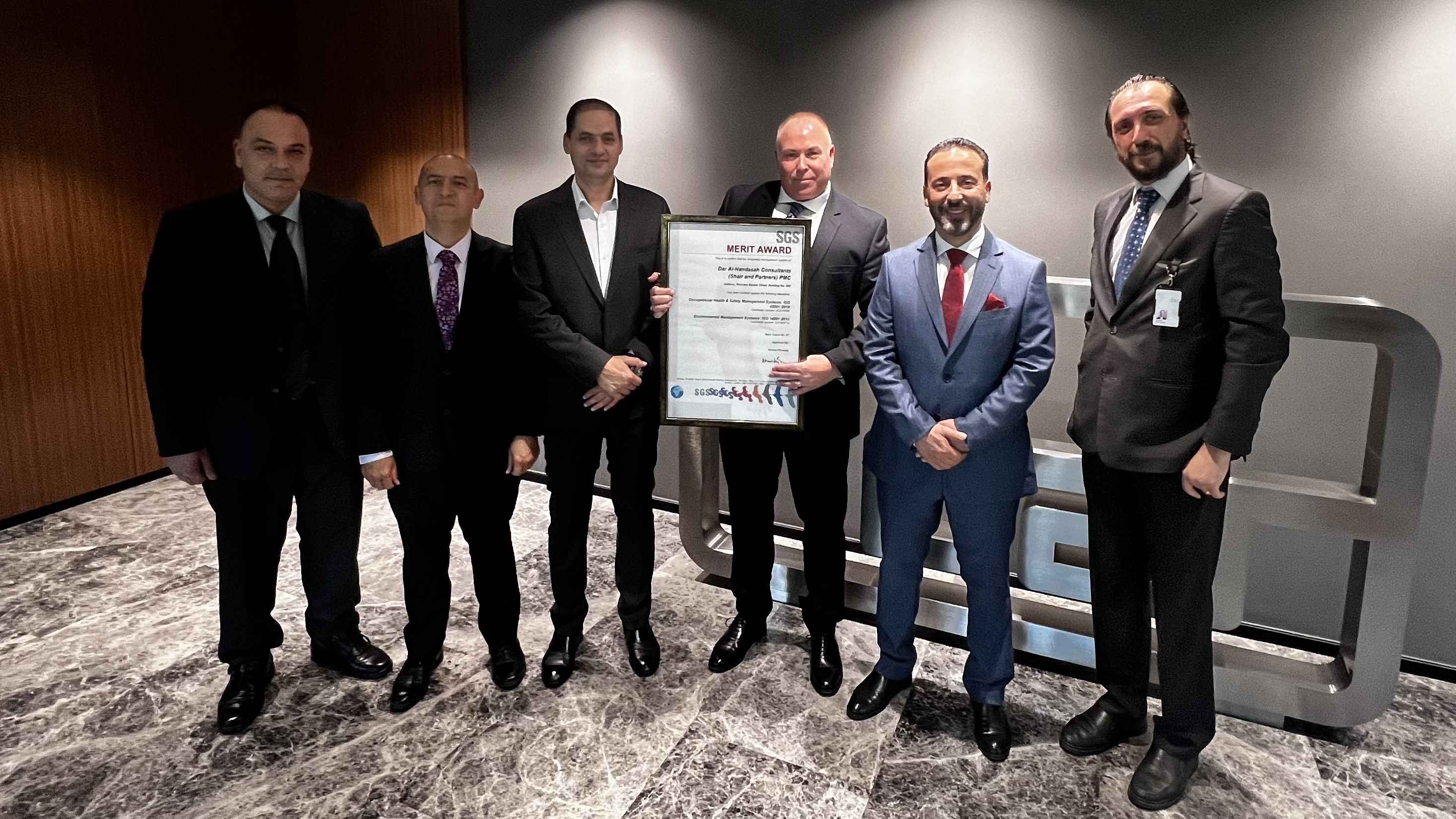 Dar Al-Handasah from Jordan Secures ISO 45001 Recertification from SGS