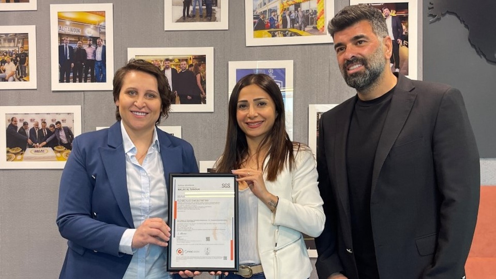 Malak Al Tawouk in Lebanon achieves FSSC 22000 certification by SGS