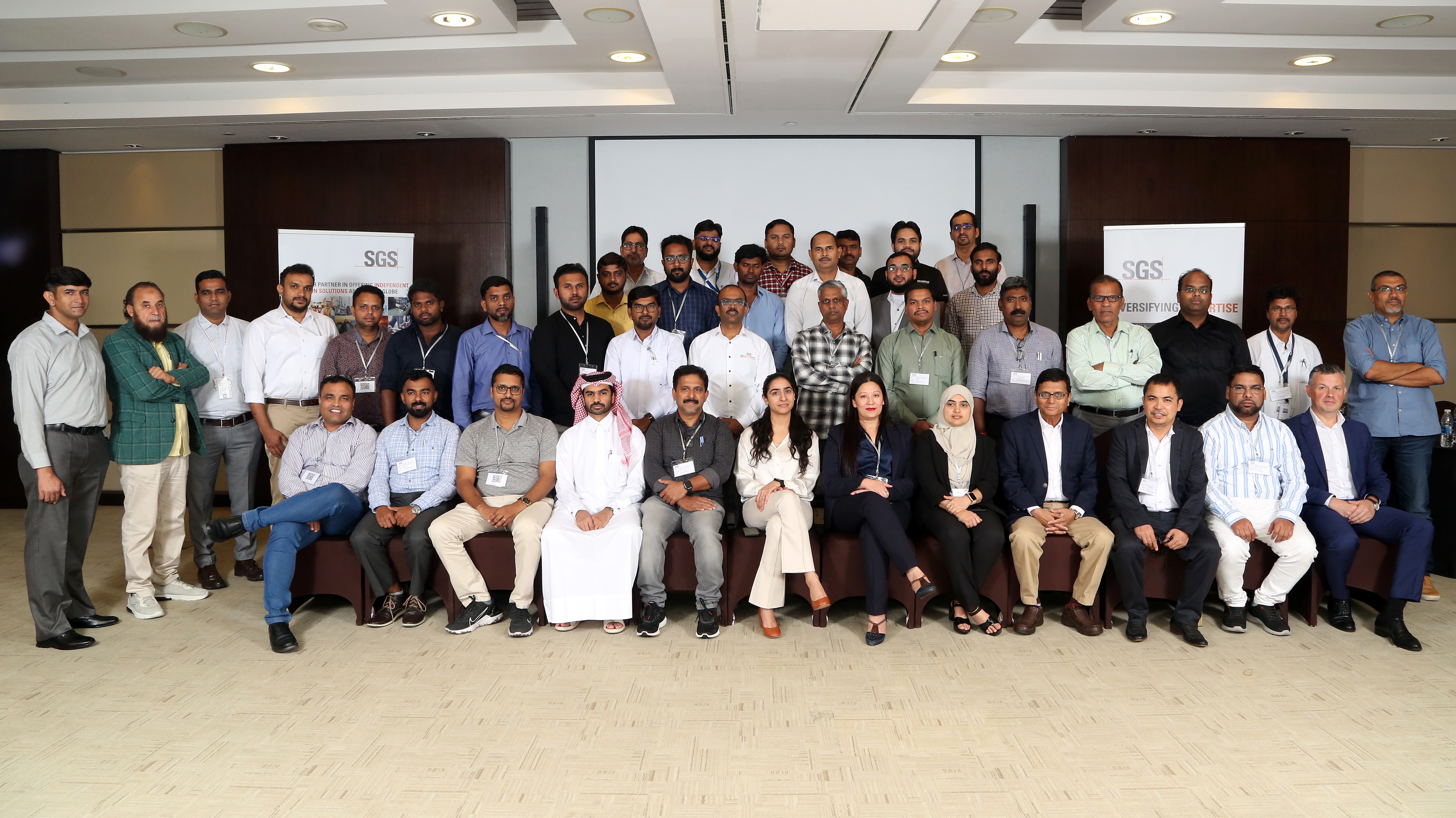 SGS Qatar Shared NDT Techniques at the Technical Seminar on Phased ...