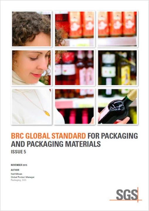 BRC Global Standard for Packaging and Packaging Materials Issue 5 | SGS