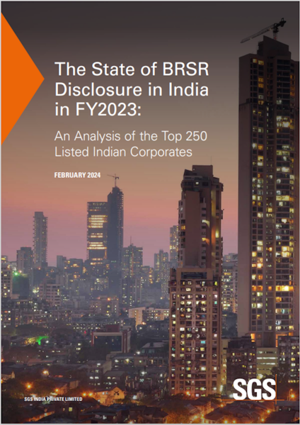 The state of BRSR disclosure in India in FY 2023 | SGS India