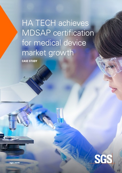 HA Tech Achieves MDSAP Certification for Medical Device Market Growth ...