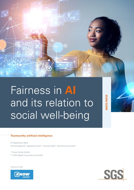 White Paper: Trustworthy AI, Fairness in AI and its Relation to Social ...