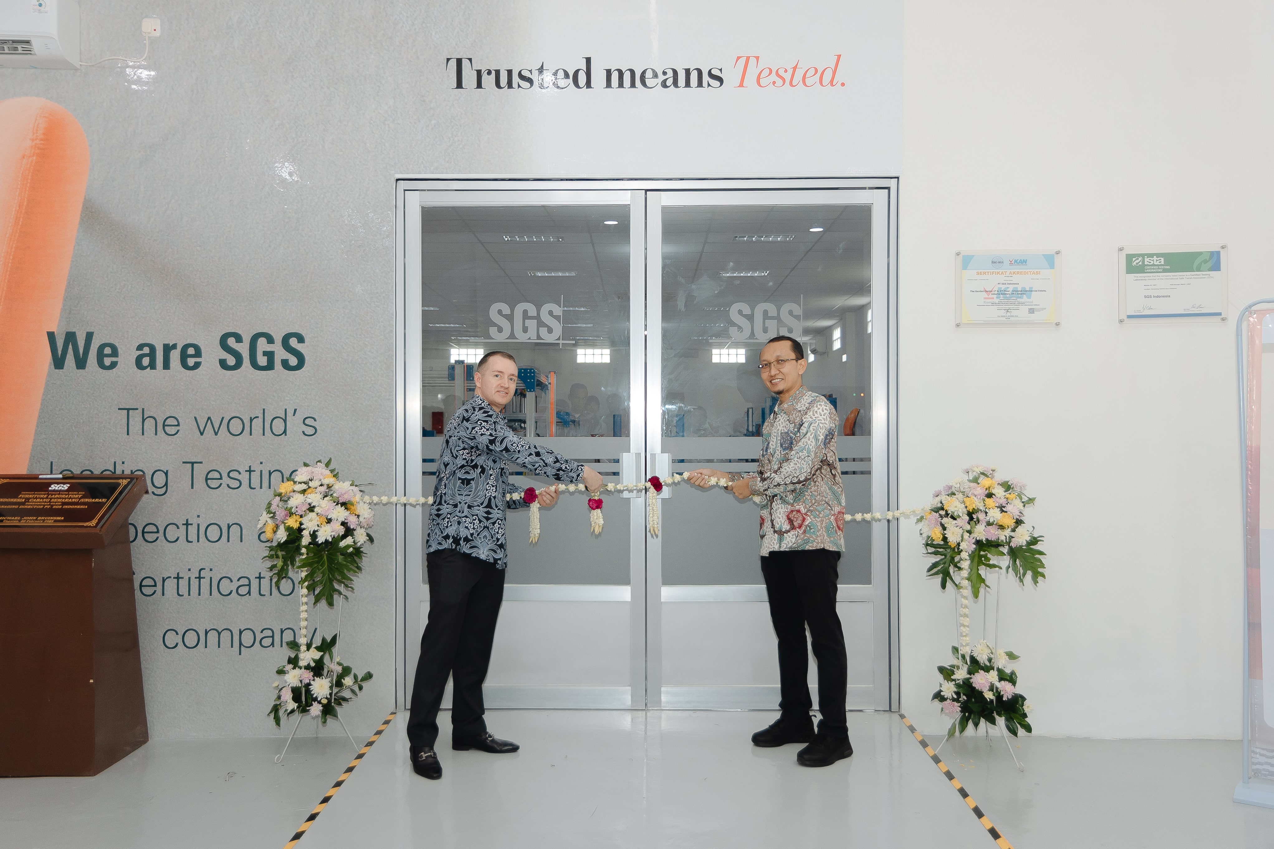 New Furniture Testing Laboratory Opens in Indonesia | SGS Japan