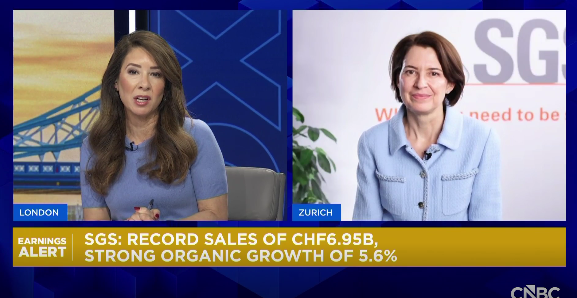 CNBC Interview with Géraldine Picaud | SGS Saudi Arabia