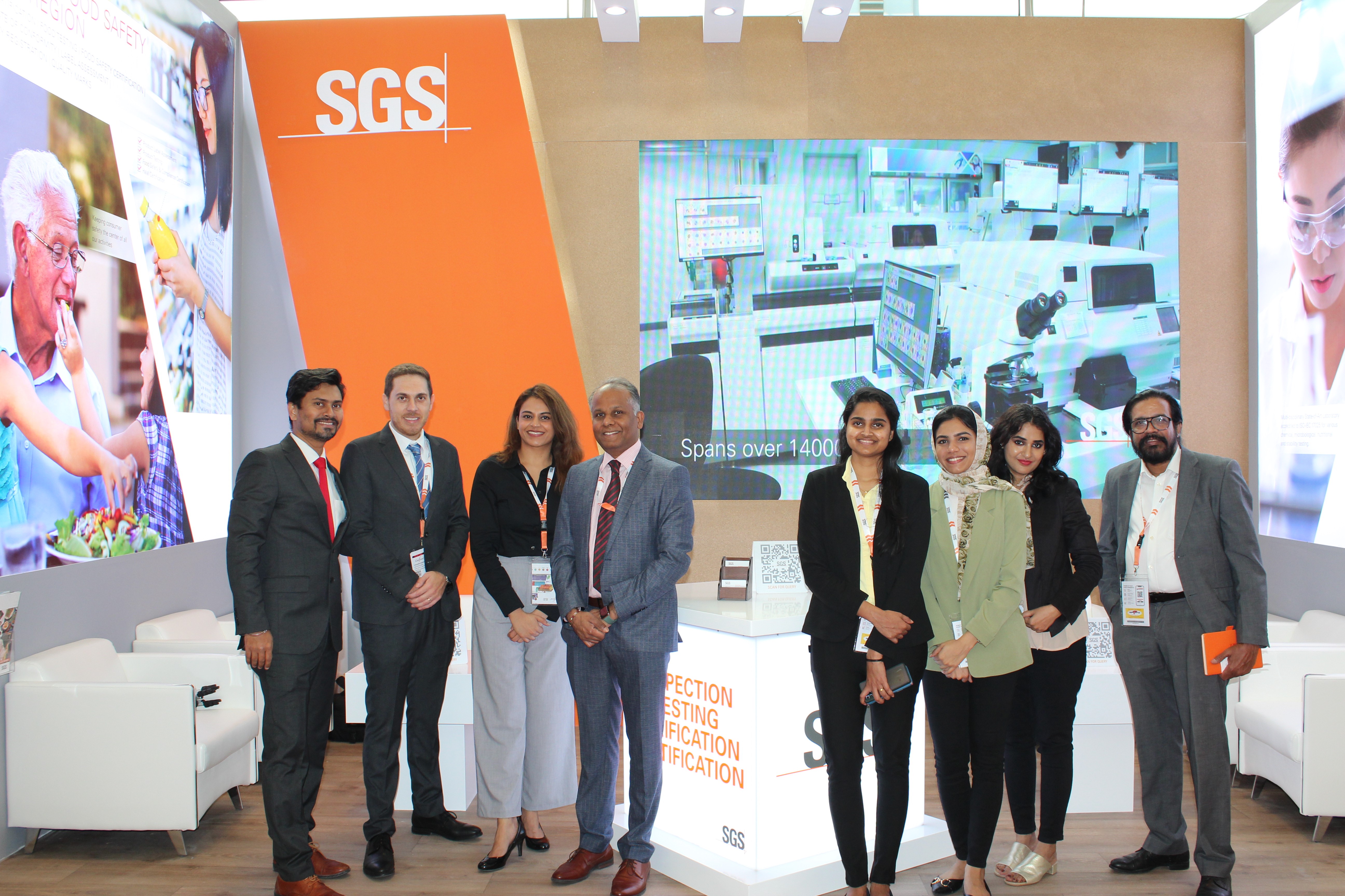 SGS meets food manufacturers and distributors in Dubai at Gulfood to ...