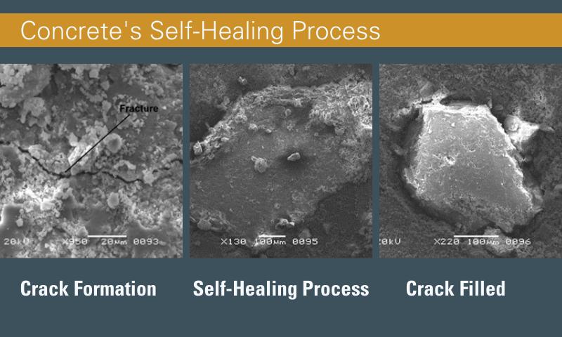 How Self-Healing Concrete Performs With Results of an Experiment ...