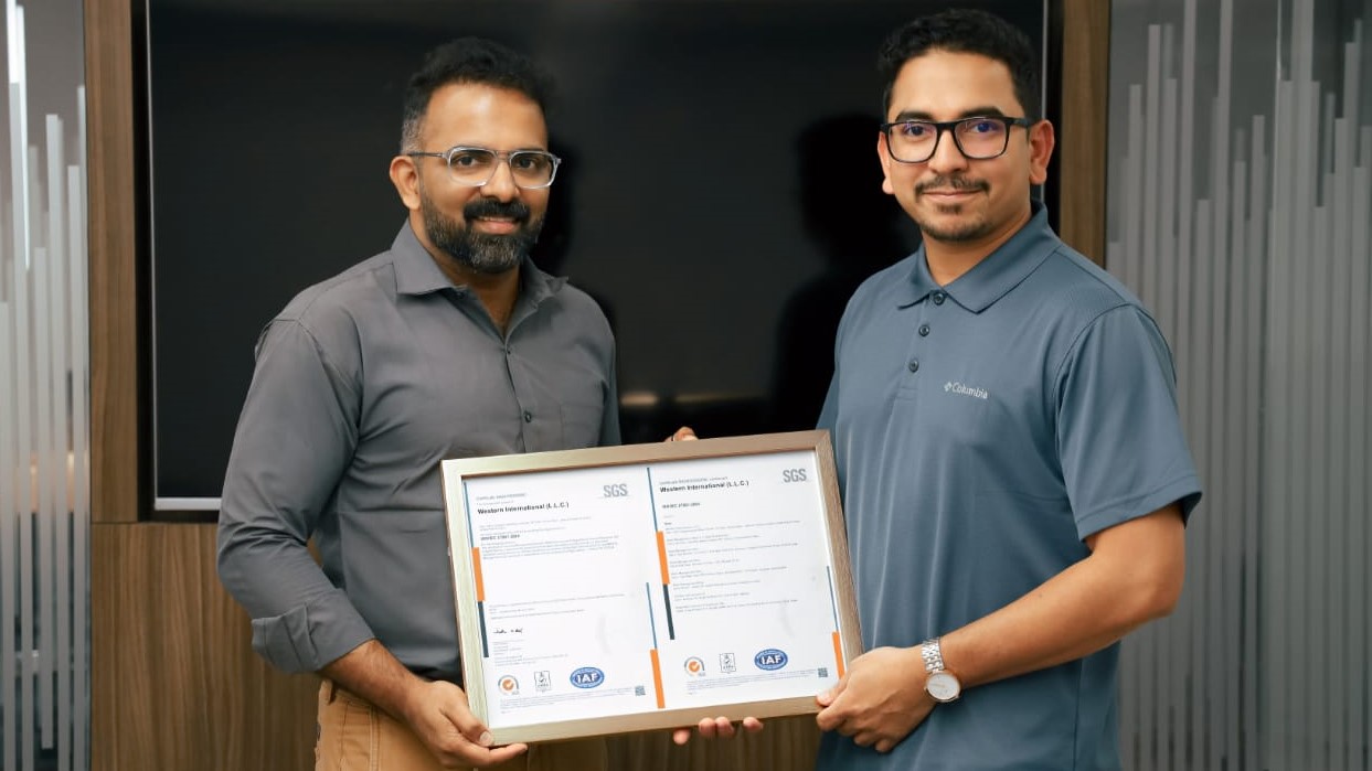 Western International Group from Dubai UAE achieves ISO 27001 from SGS