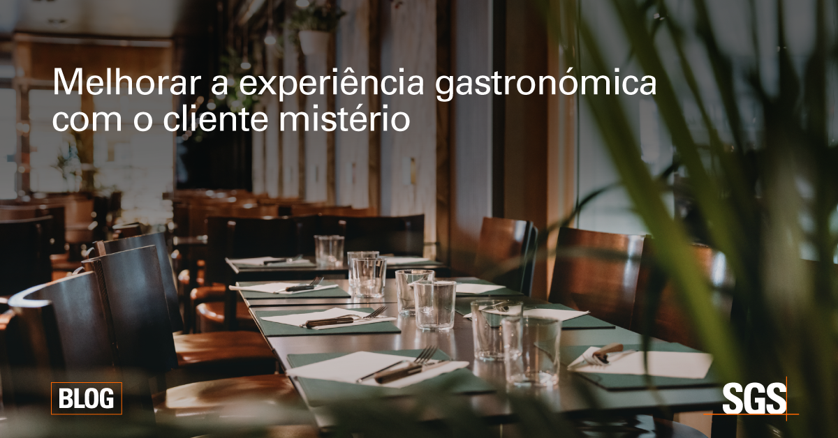 Melhorar a experiência gastronómica com o cliente mistério | SGS Portugal