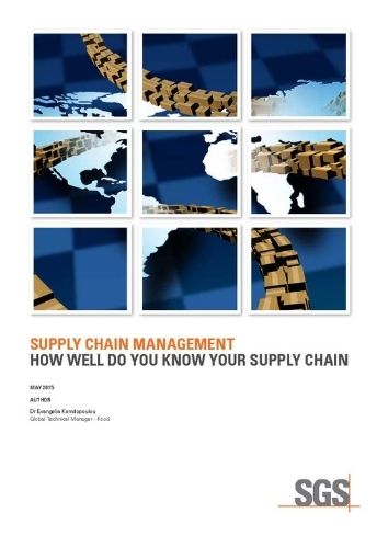 Supply Chain Management: How Well Do You Know Your Supply Chain? | SGS ...