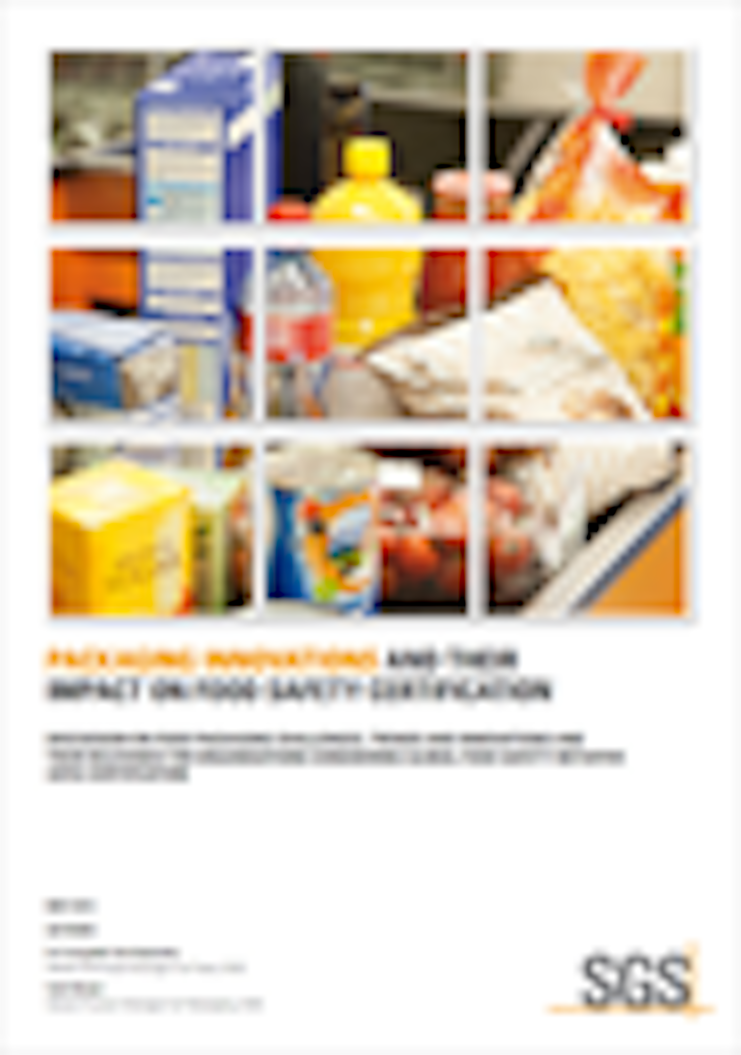 Packaging Innovations and their Impact on Food Safety Certification ...