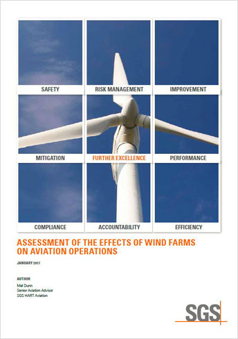 Assessment of the Effects of Wind Farms on Aviation Operations | SGS USA