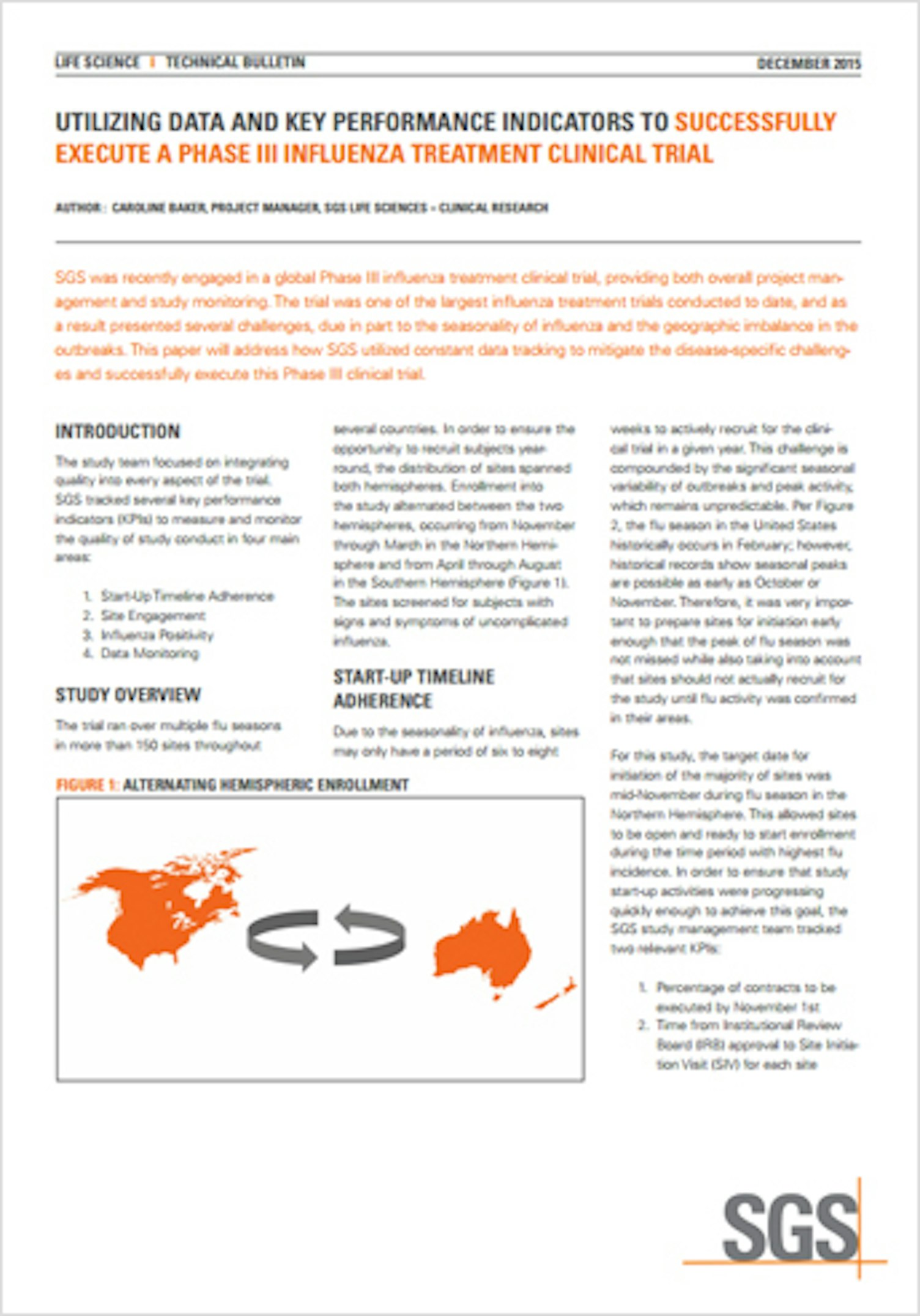 Utilizing Data and Key Performance Indicators to Successfully Execute a ...