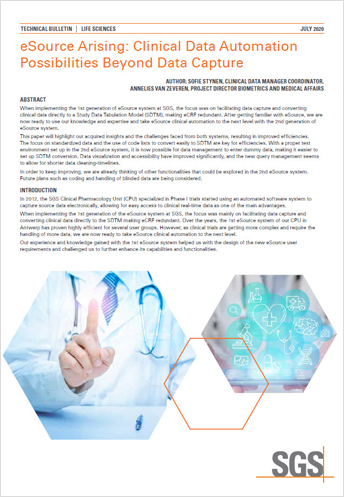 eSource Arising: Clinical Data Automation Possibilities Beyond Data ...